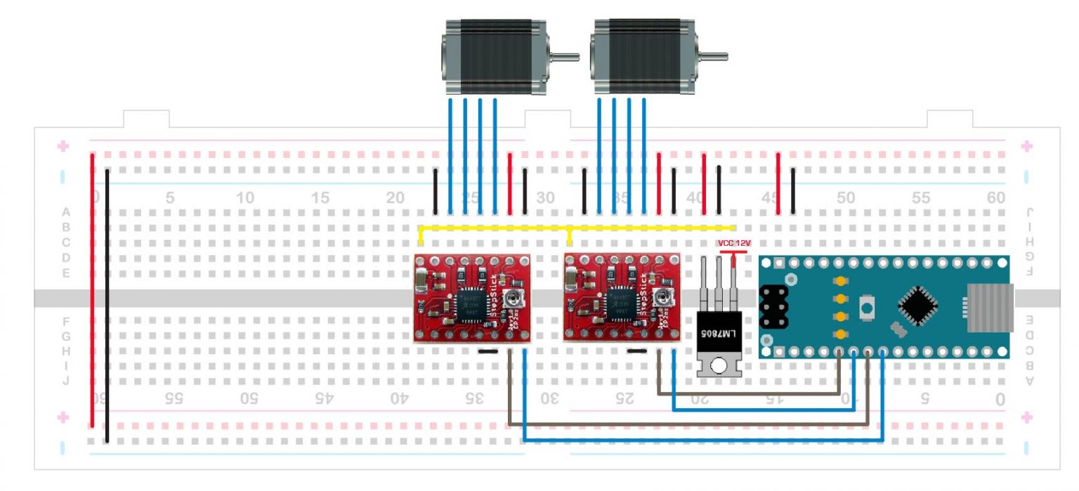 Control Two Independent Stepper Motors with an Arduino – tommycoolman