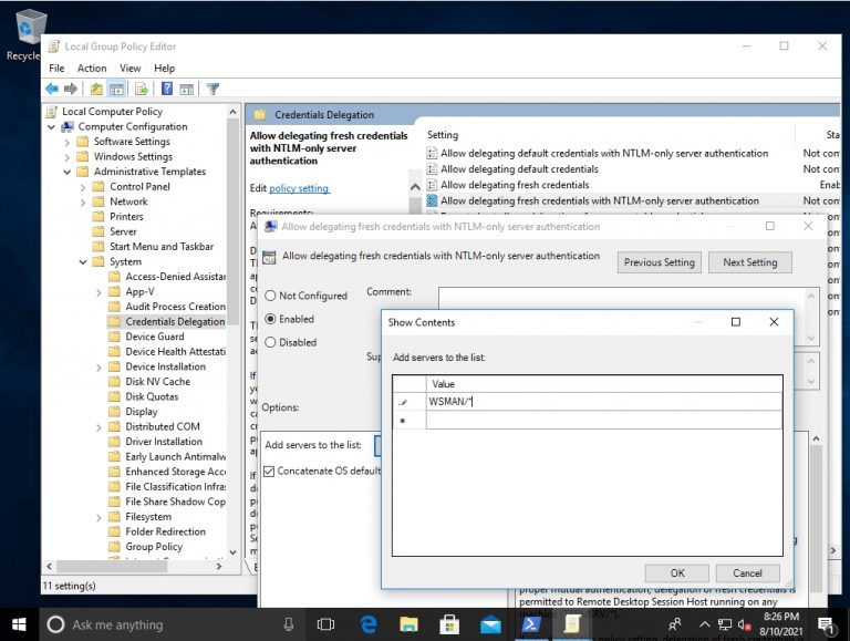 Managing Hyper V Server In A Workgroup Environment Tommycoolman