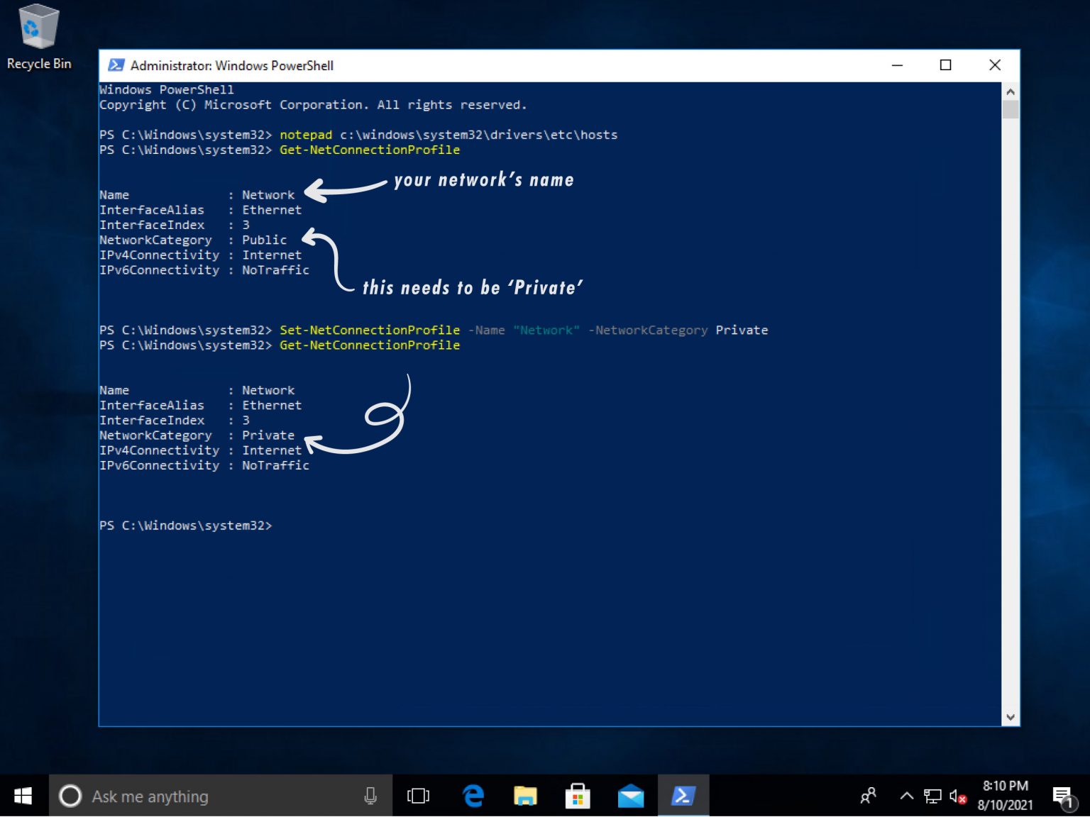 Managing Hyper-V Server in a Workgroup Environment – tommycoolman