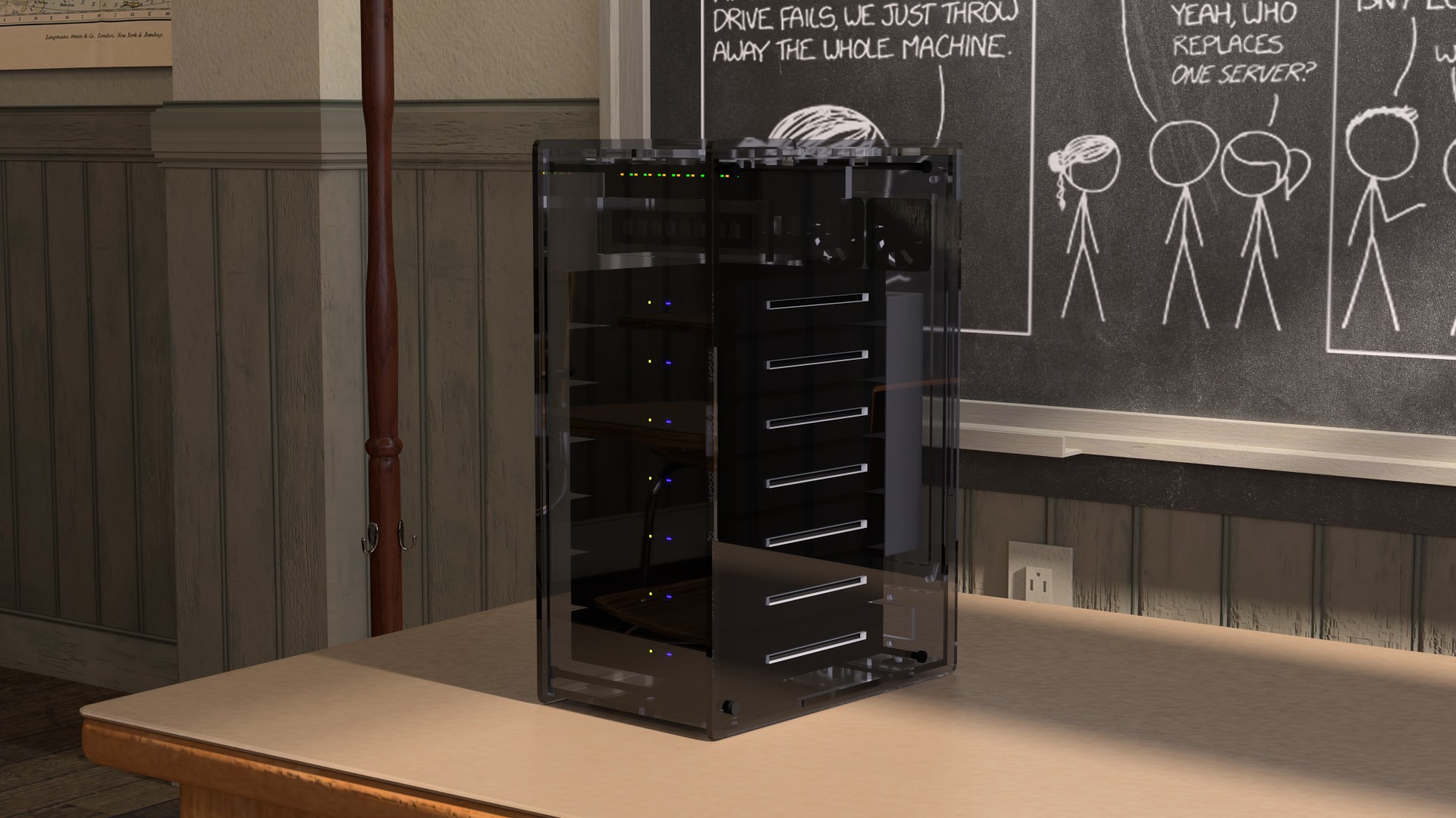 Designing a 7-node Proxmox/Ceph cluster in Blender – tommycoolman Designing a 7-node Proxmox/Ceph cluster in Blender – tommycoolman